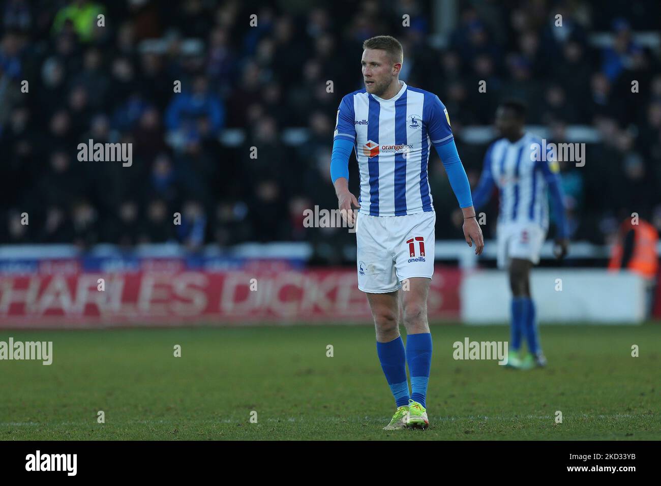 Marcus Carver of Hartlepool United during the Sky Bet League 2 match ...