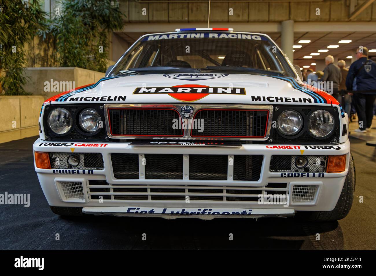 LYON, FRANCE, November 4, 2022 : Stand Lancia at the annual Motor Show ...