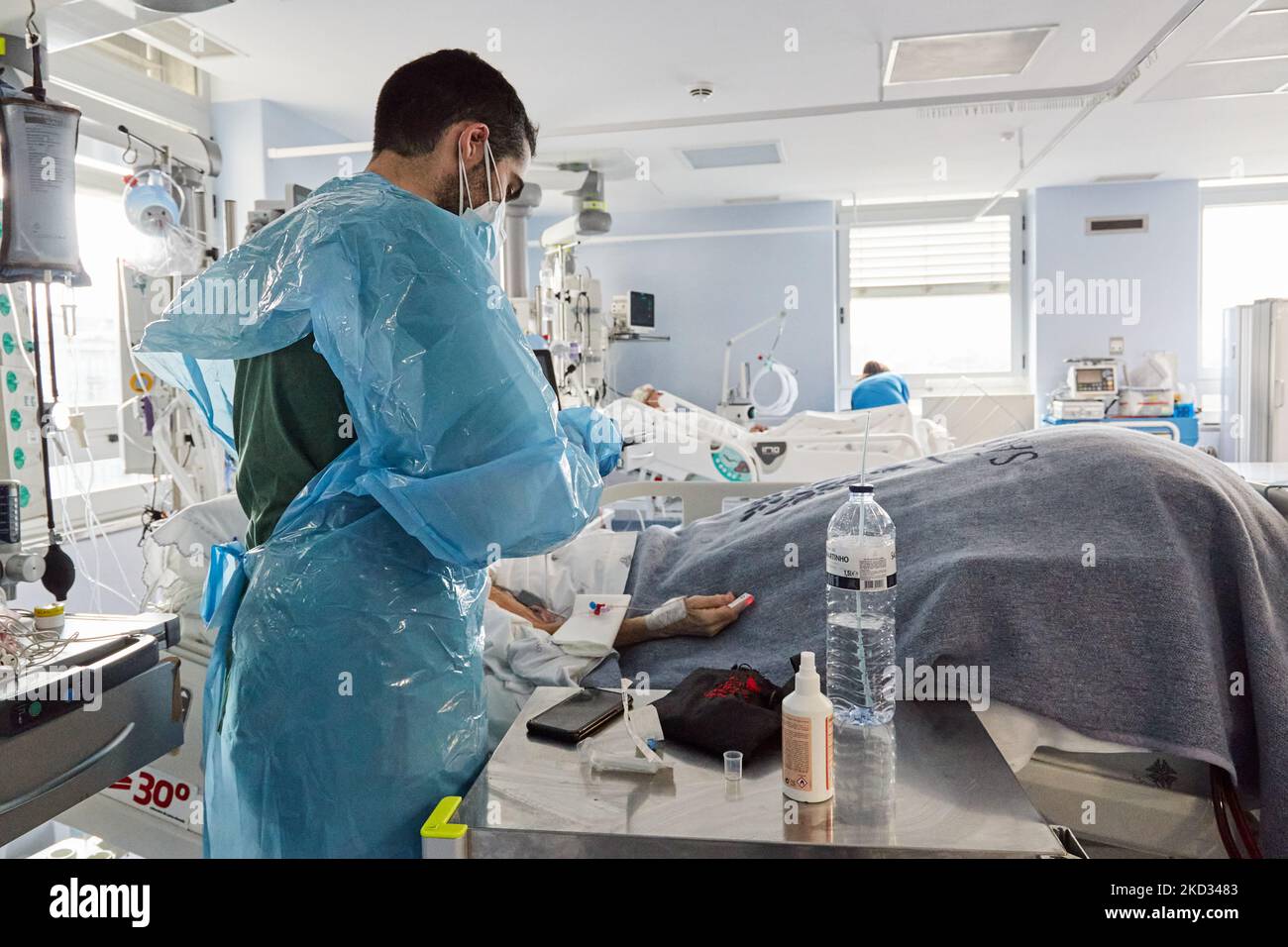 Intensive care wing with various pathologies, at Hospital Sao Joao, on ...