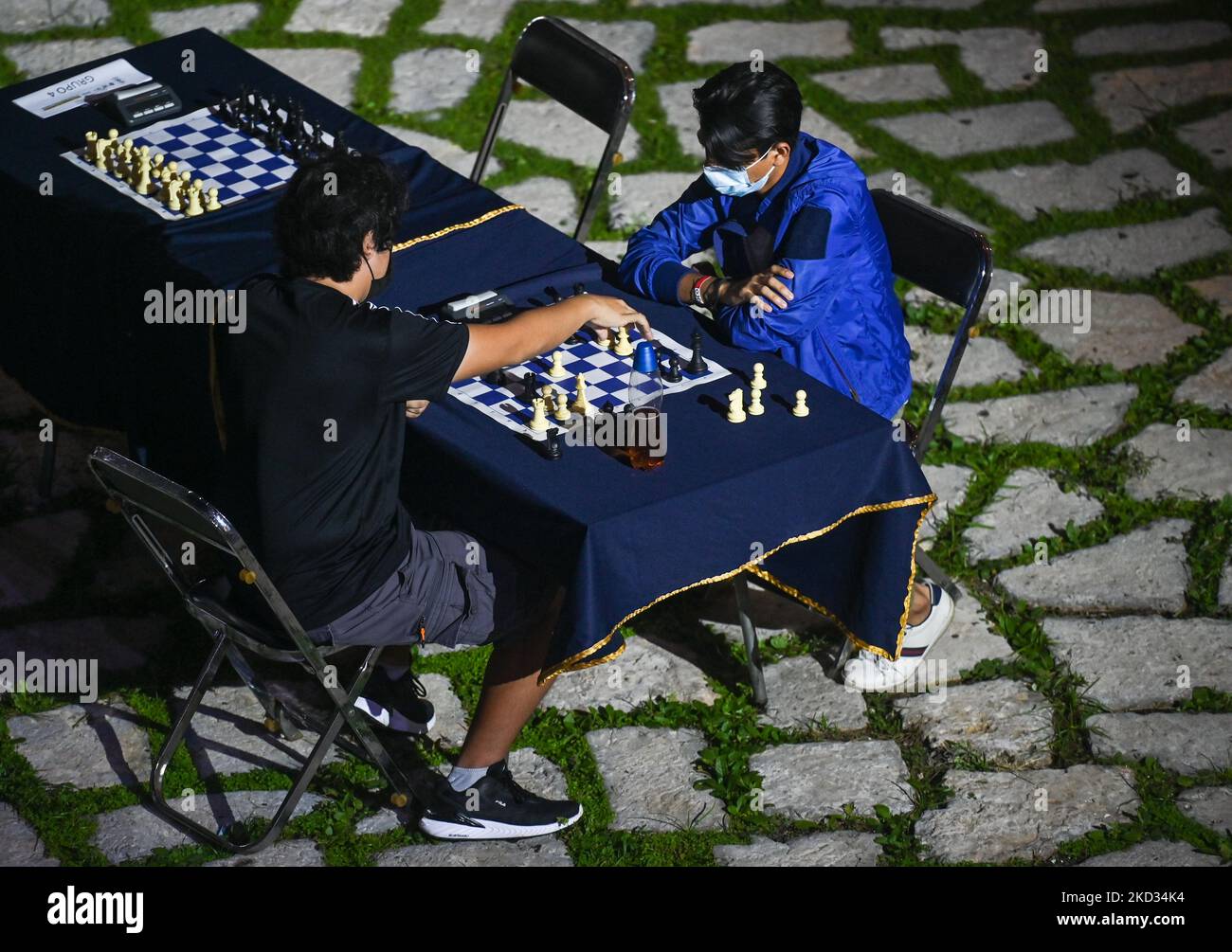Chess players compete during the 17th edition of the 'Carlos Manzur ...