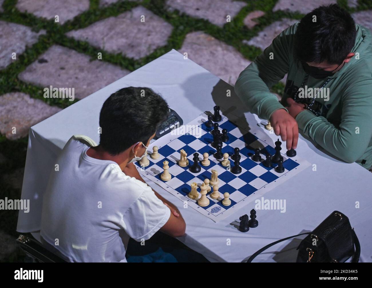 Chess players compete during the 17th edition of the 'Carlos Manzur ...