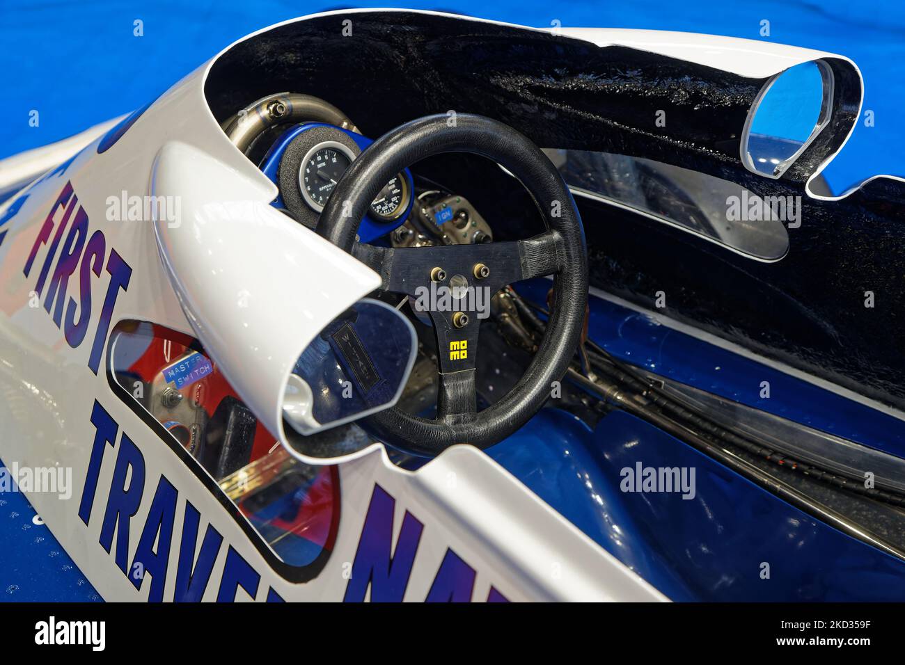 LYON, FRANCE, November 4, 2022 : Tyrrell P34, the only six-wheels ...