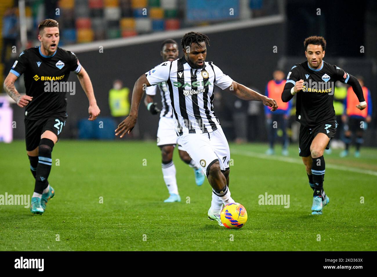 Udinese's Isaac Success in action during the italian soccer Serie A ...