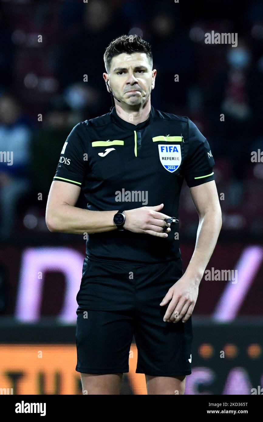 Portrait of Marian Barbu during the game CFR Cluj vs FC Rapid, Romanian ...