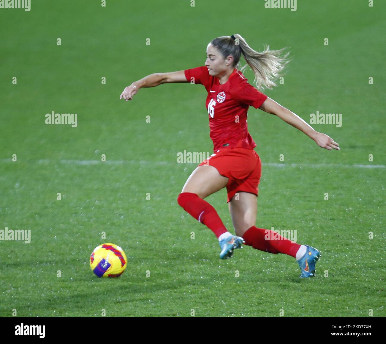 Janine Beckie (Manchester City)of Canada during Arnold Clark Cup ...