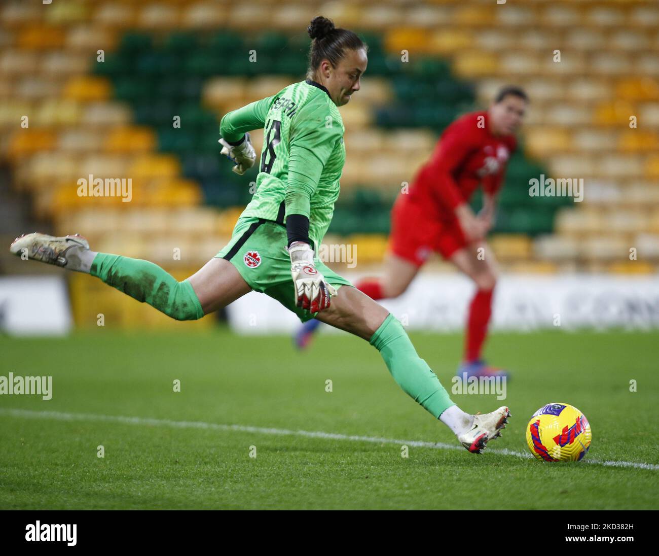Kailen Sheridan (San Diego Wave) of Canada during Arnold Clark Cup ...