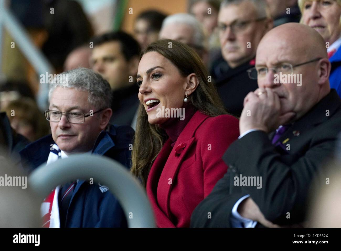 Princess of wales attends rugby league world cup quarter final m hi-res ...