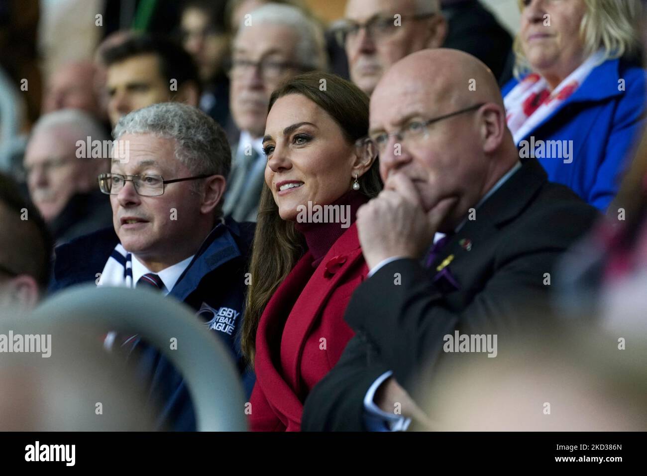 Princess of wales attends rugby league world cup quarter final m hi-res ...