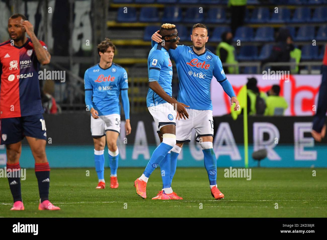 Victor osimhen napoli celebration hi-res stock photography and images ...