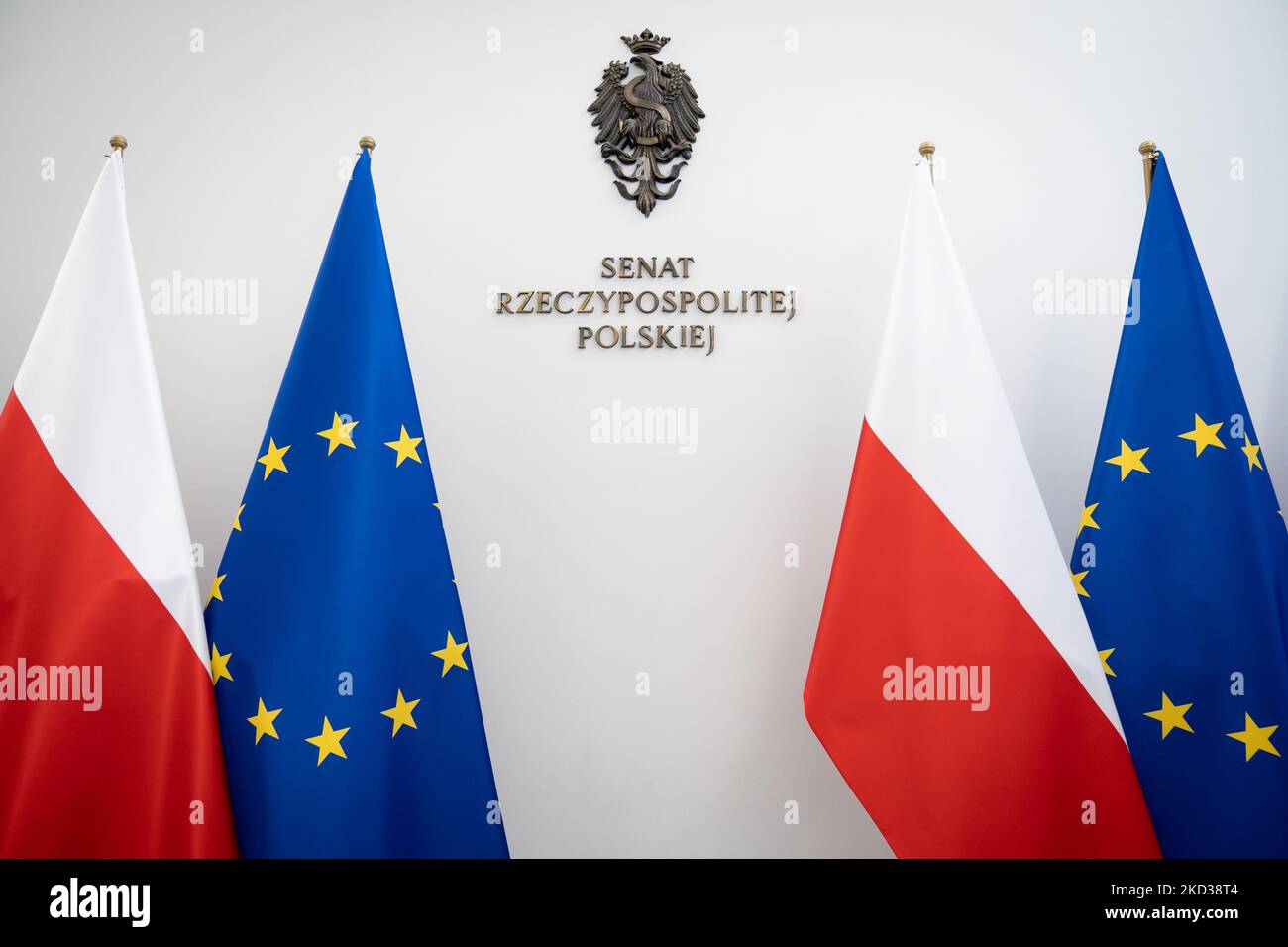 Polish Senat (upper house of the parliament), in Warsaw, Poland, on 21 ...