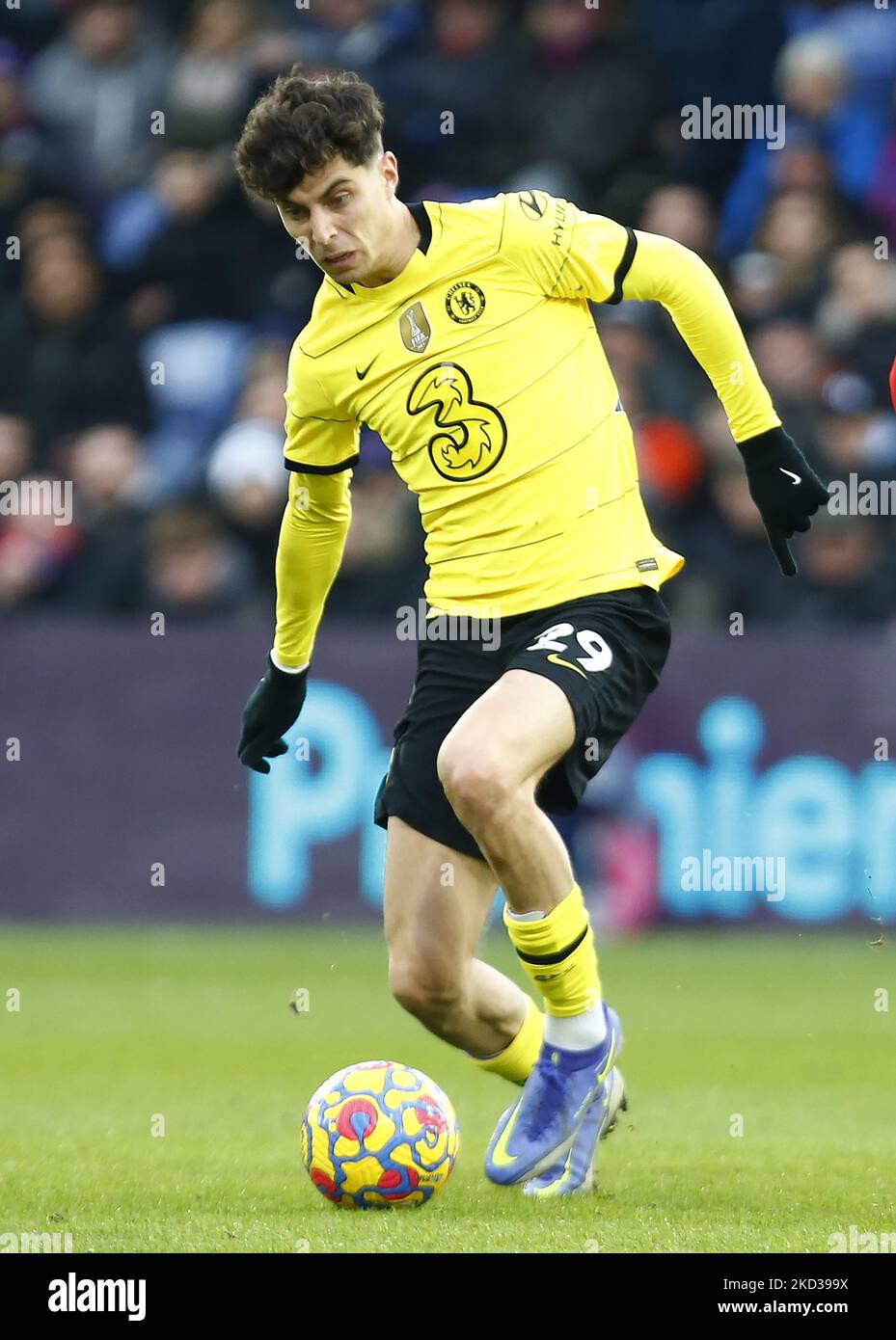 LONDON, United Kingdom, FEBRUARY 19:Chelsea's Kai Havertz during ...