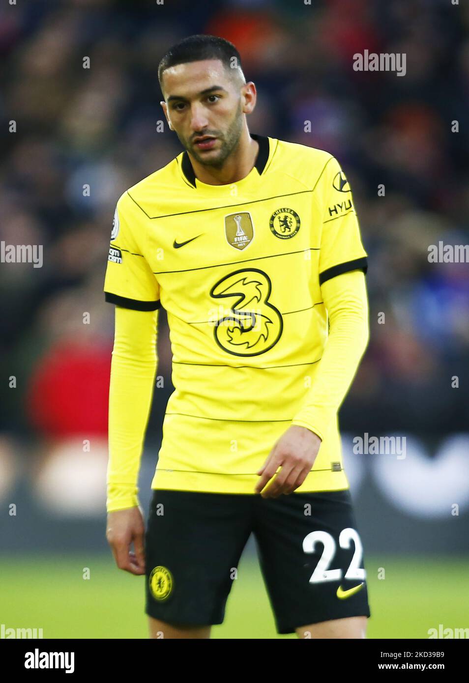 Chelsea's Hakim Ziyech during Premier League between Crystal Palace and ...
