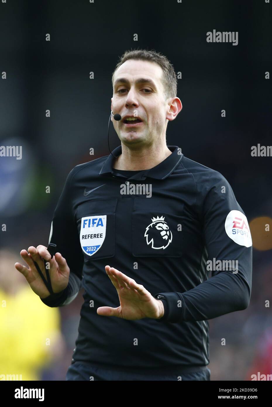Referee David Coote during Premier League between Crystal Palace and ...
