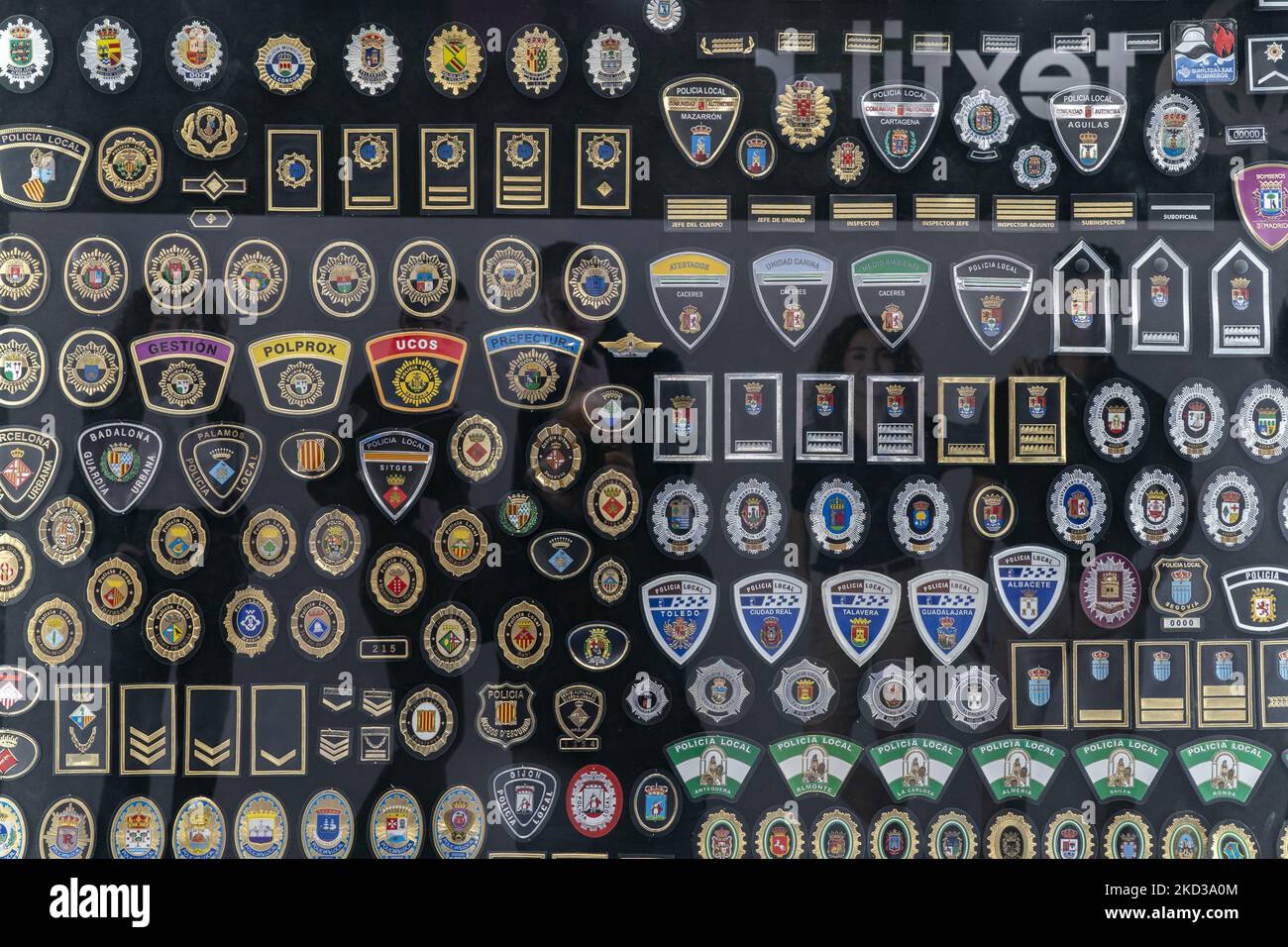 Badges and logos of the different police and security forces of ...