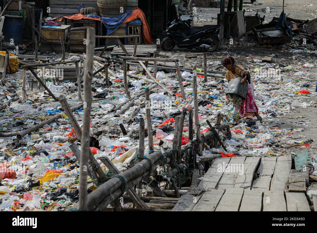 Cilincing fishing village area hi-res stock photography and images - Alamy
