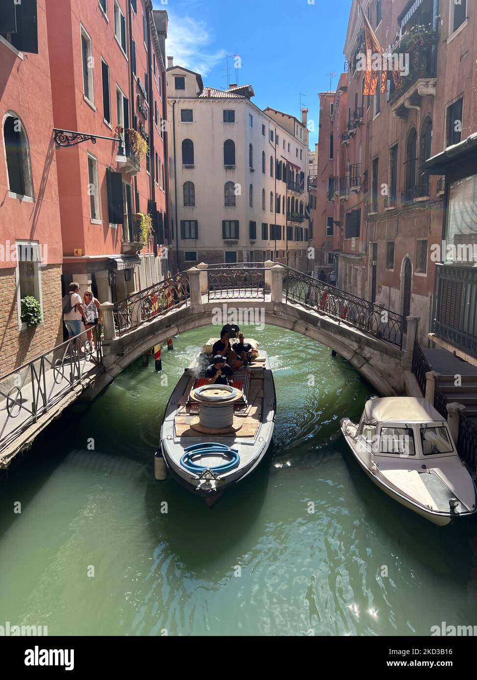 Motor boat in venice hi-res stock photography and images - Alamy