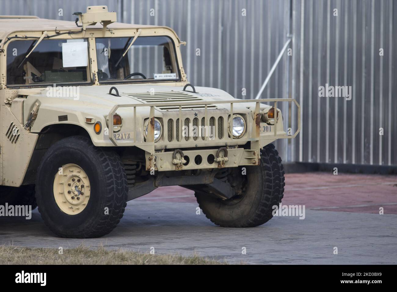 Humvee sent to the Polish-Ukrainian border in connection with the ...
