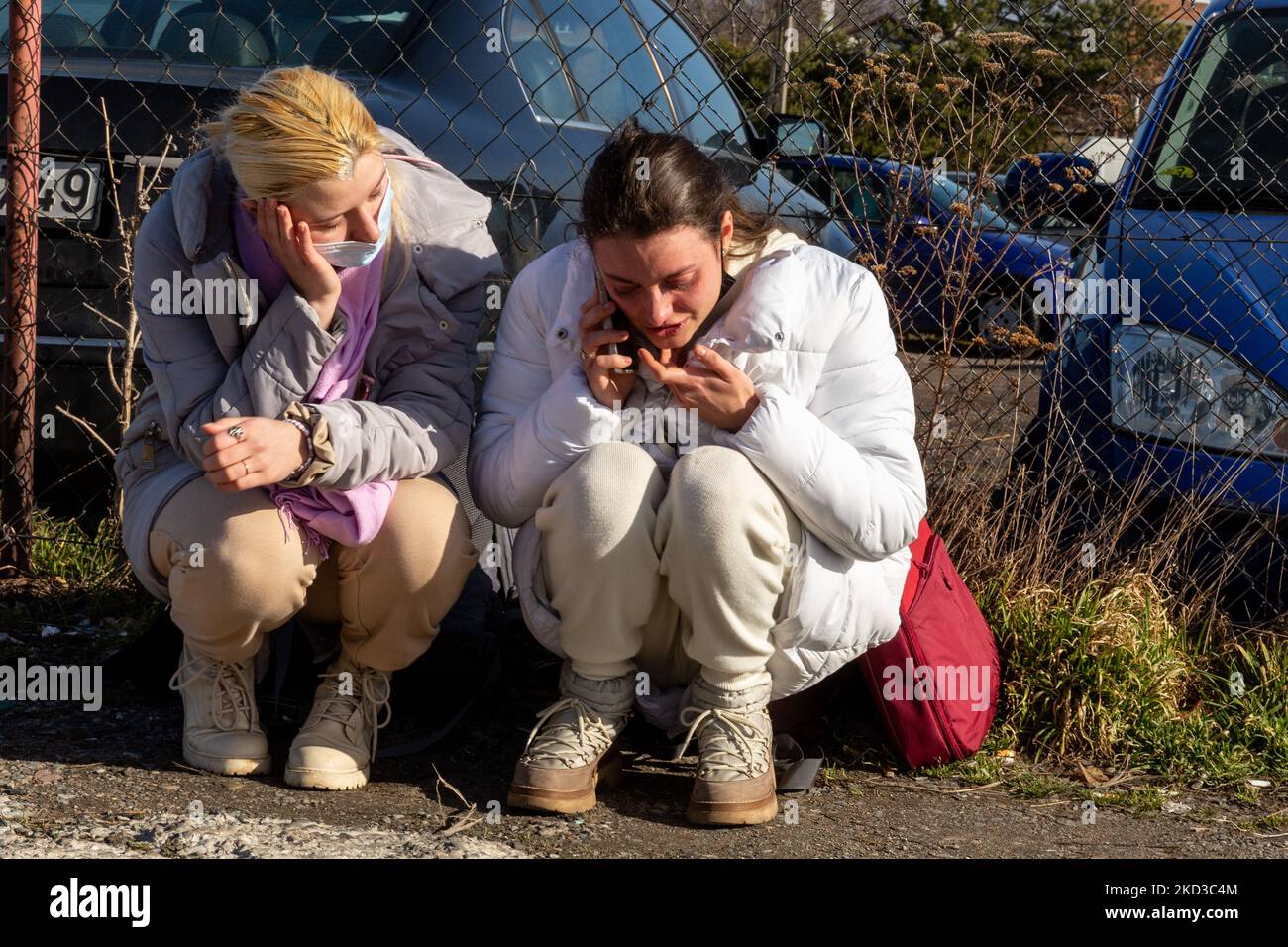 Polish ukrainian border crossing hi-res stock photography and images ...