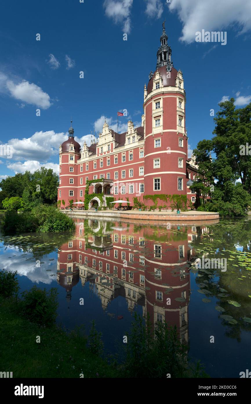 castle Muskau and park,Bad Muskau, Germany Stock Photo - Alamy
