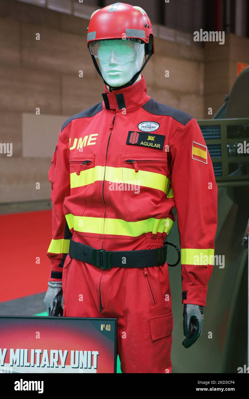 The SICUR 2022 International Security Show that opened today in Madrid (Spain). February 24 ...