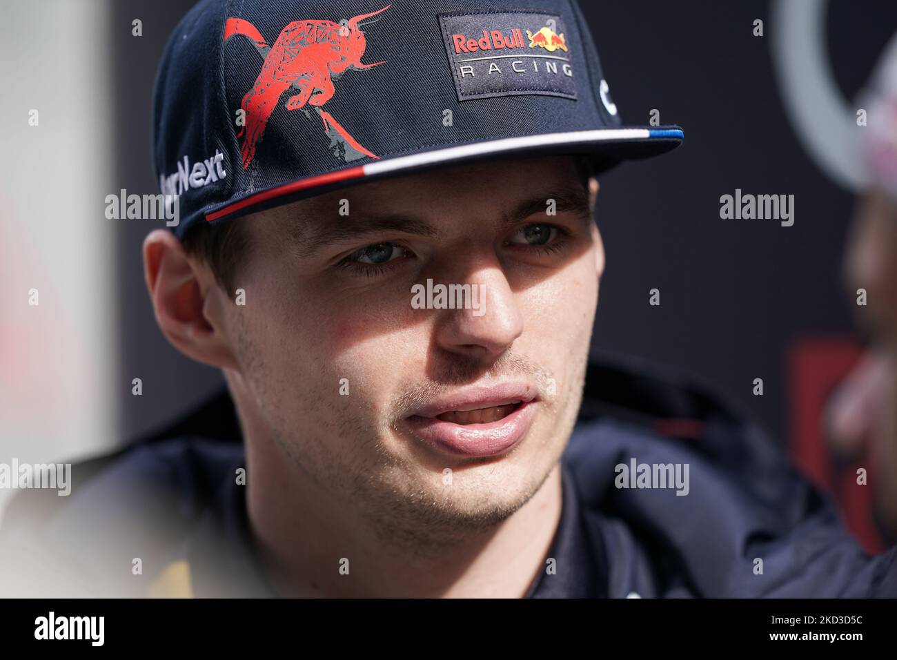 Max Verstappen of Holland driving the (1) Oracle Red Bull Racing RB18 ...