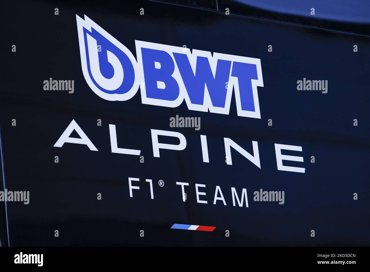 Alpine, logo during the Formula 1 Winter Tests at Circuit de Barcelona ...