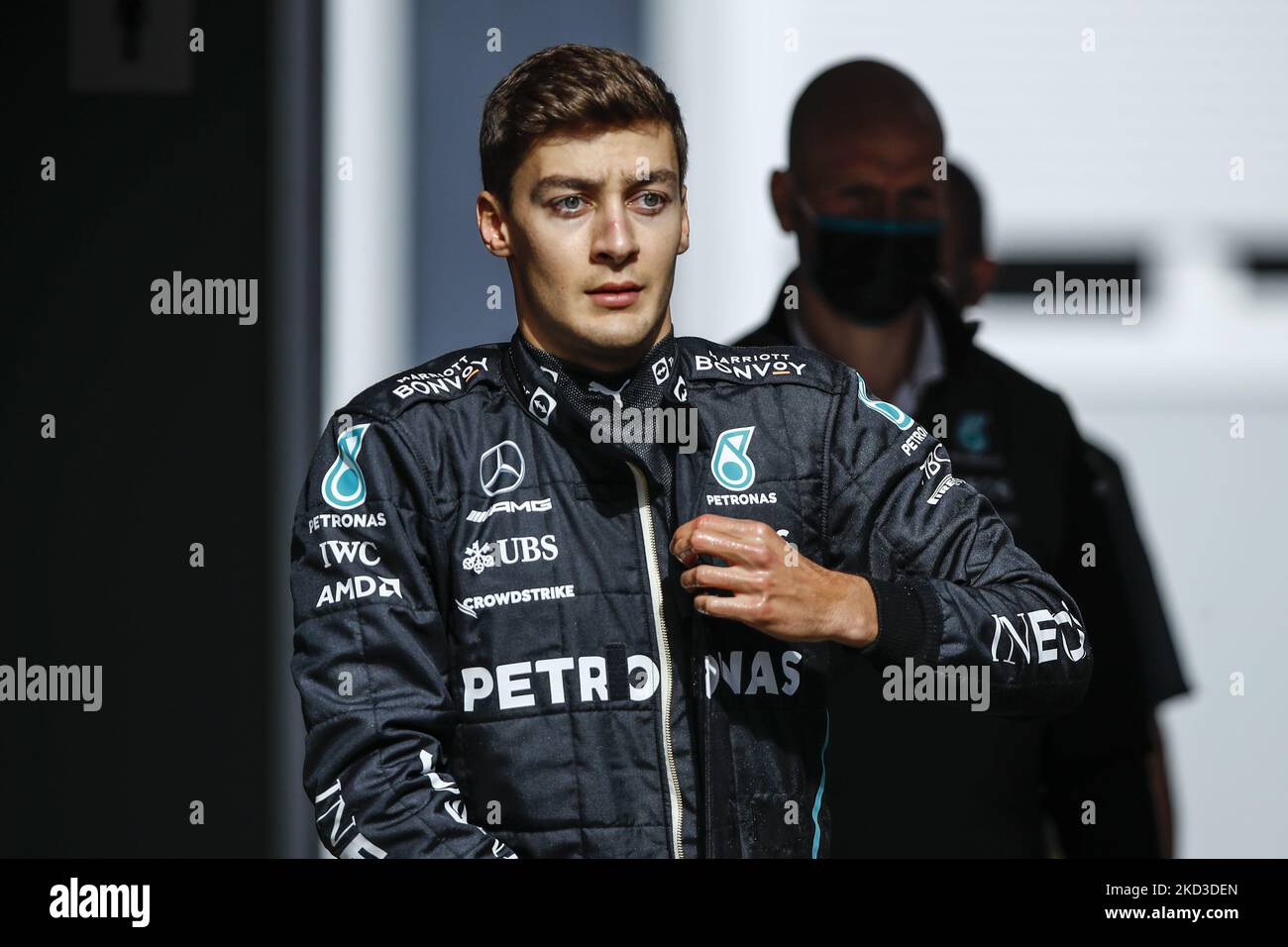 George Russell, Mercedes AMG Petronas Formula One Team, portrait during ...