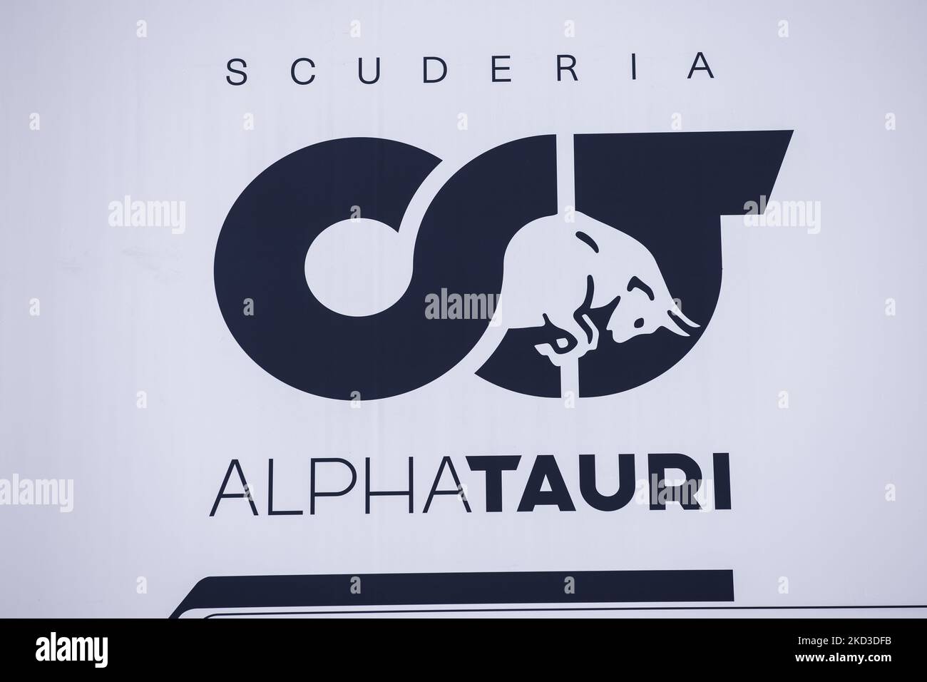 AlphaTauri, logo during the Formula 1 Winter Tests at Circuit de ...