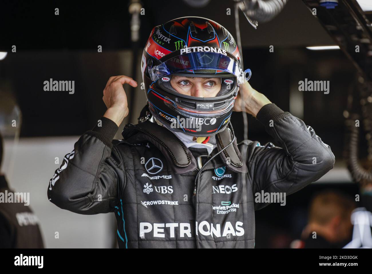 George Russell, Mercedes AMG Petronas Formula One Team, portrait during ...