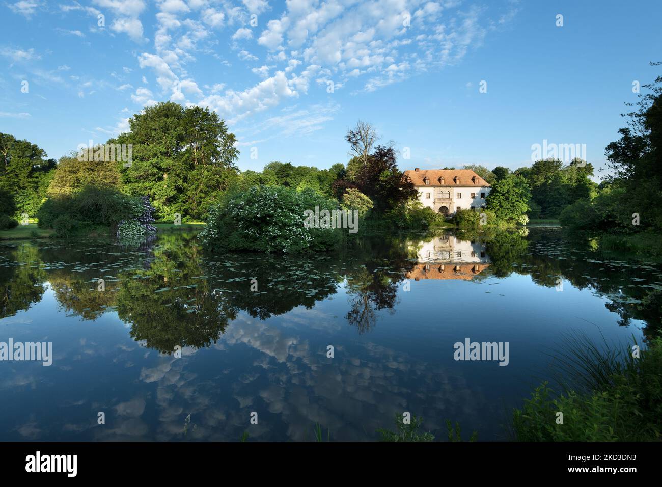 castle Muskau and park,Bad Muskau, Germany Stock Photo - Alamy