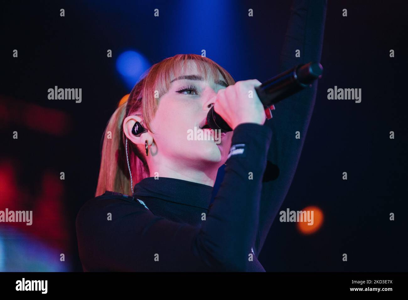 Nicki Nicole concert at Las Ventas, on February 25, 2022, at Plaza de ...