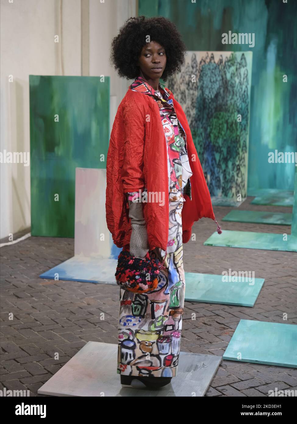 Daniela Gregis Fashion Show Fall-Winter 2022-2023 during Milano Fashion ...