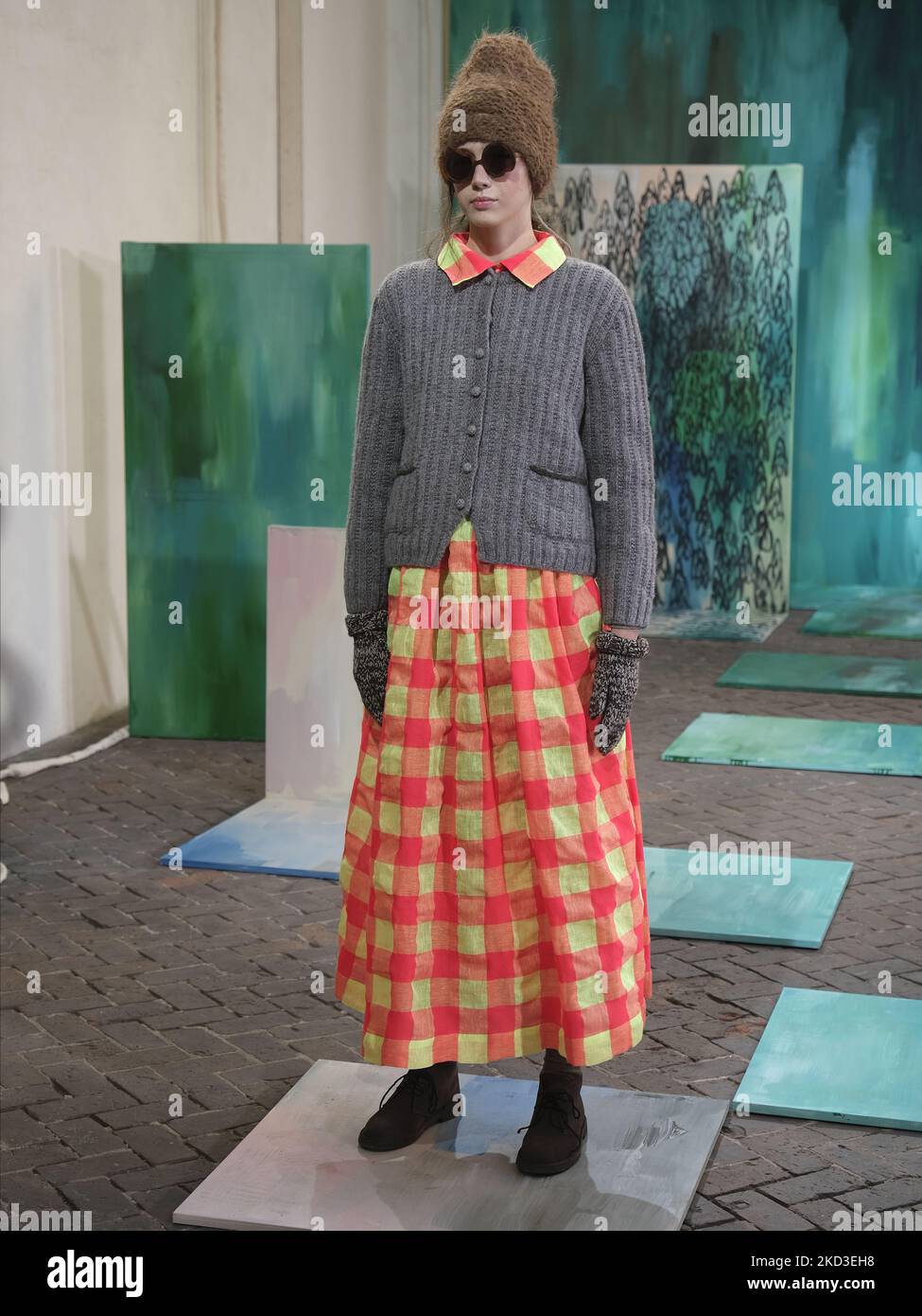 Daniela Gregis Fashion Show Fall-Winter 2022-2023 during Milano Fashion ...