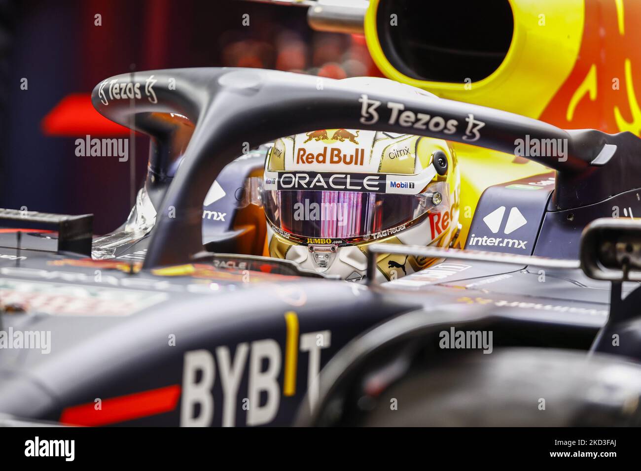 01 Max Verstappen, Oracle Red Bull Racing, RB18, action during the ...