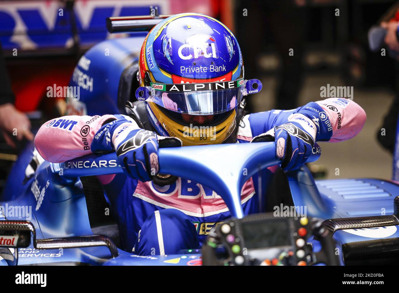 Fernando Alonso, BTW Alpine F1 Team, portrait during the Formula 1 ...