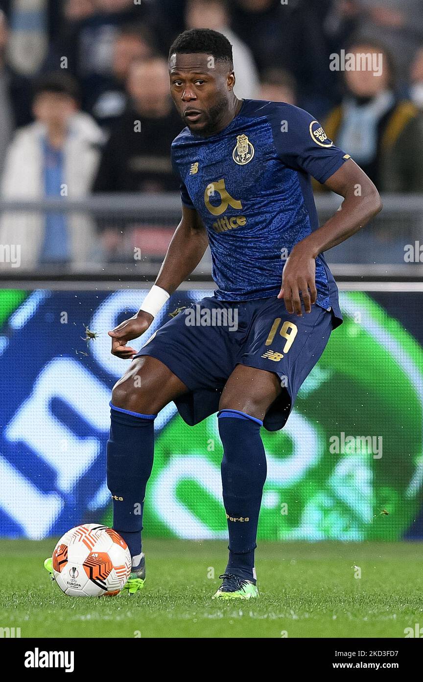 Chancel Mbemba of FC Porto during the UEFA Europa League Knockout Round ...