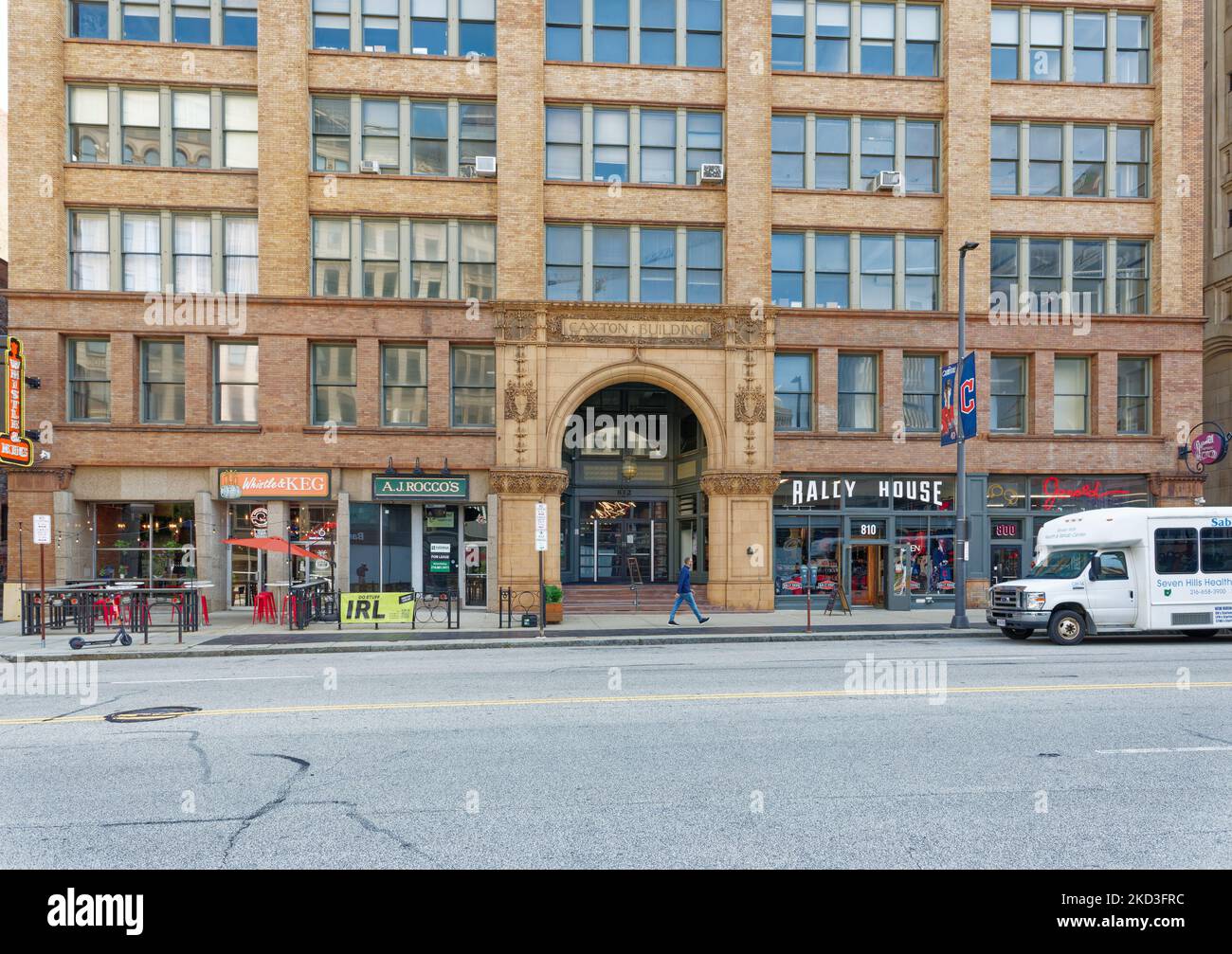 Caxton Building, 812 Huron Road, built in 1903 with reinforced concrete ...