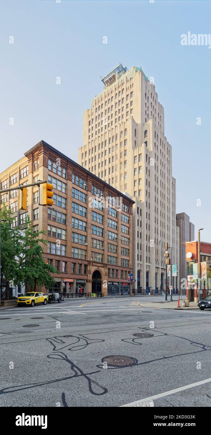 Caxton Building, 812 Huron Road, built in 1903 with reinforced concrete ...