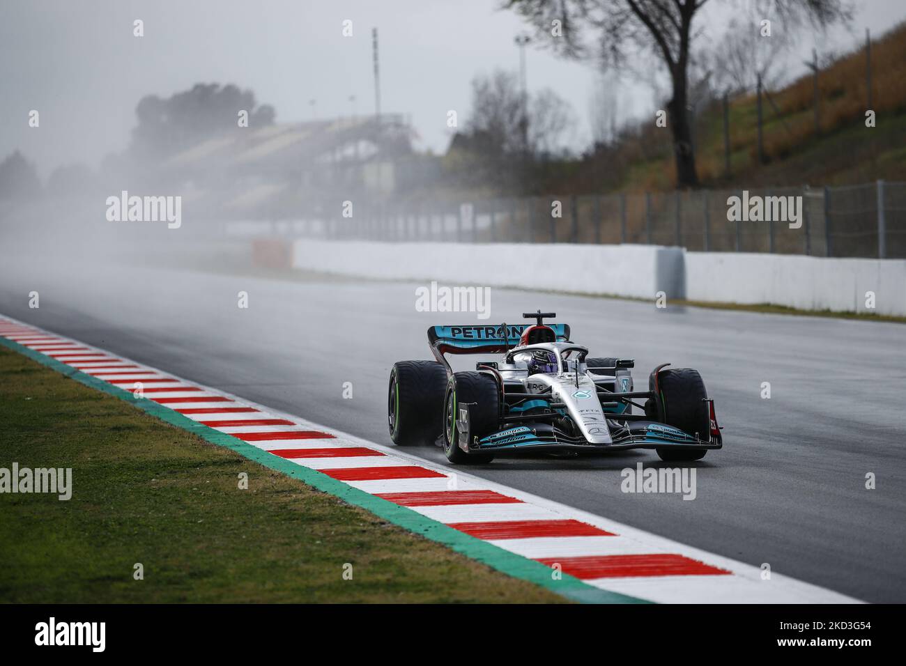 44 Lewis Hamilton, Mercedes AMG Petronas Formula One Team, W13, action ...
