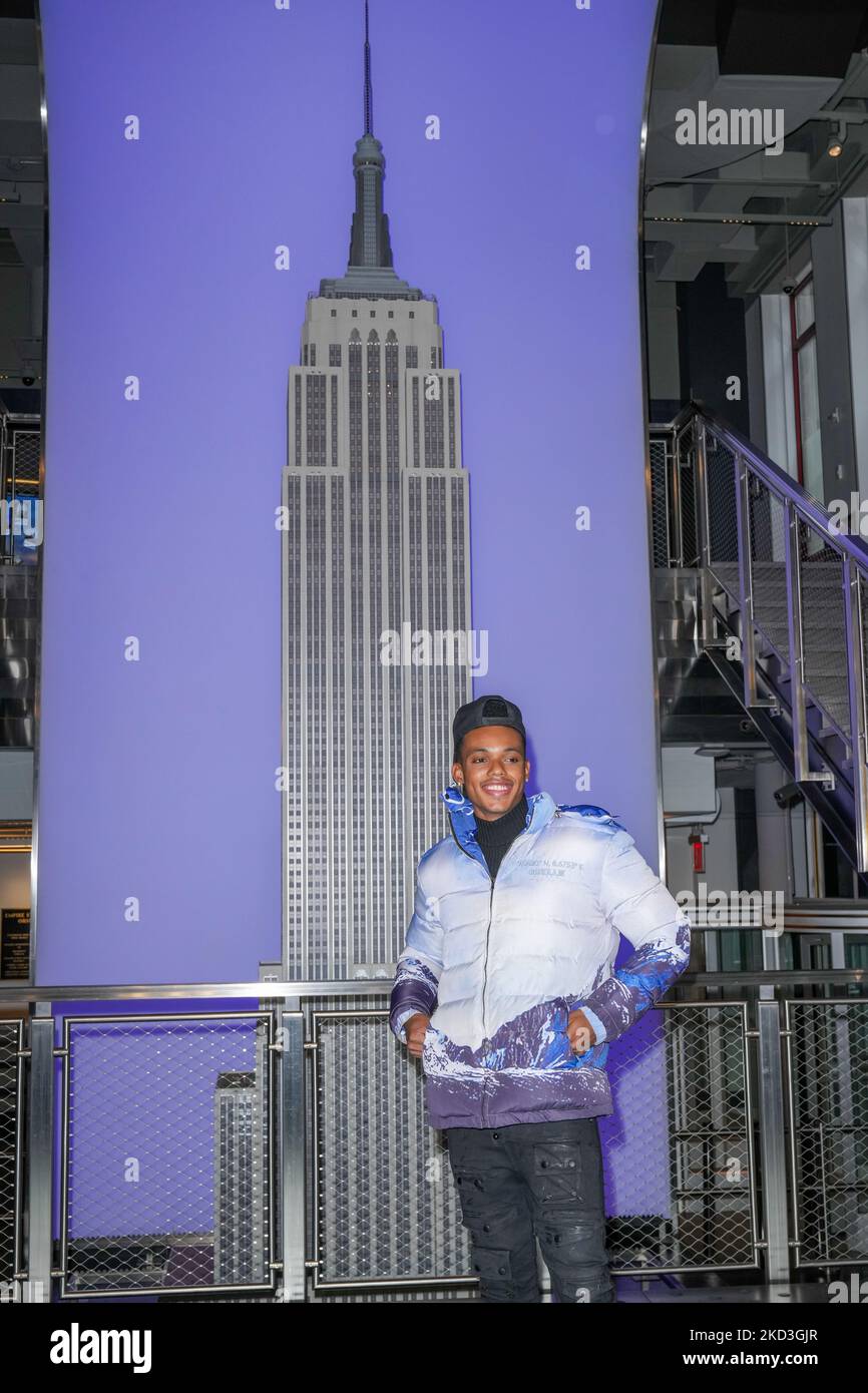Jabari Banks, star of Peacock’s new series Bel-air visits Empire State ...