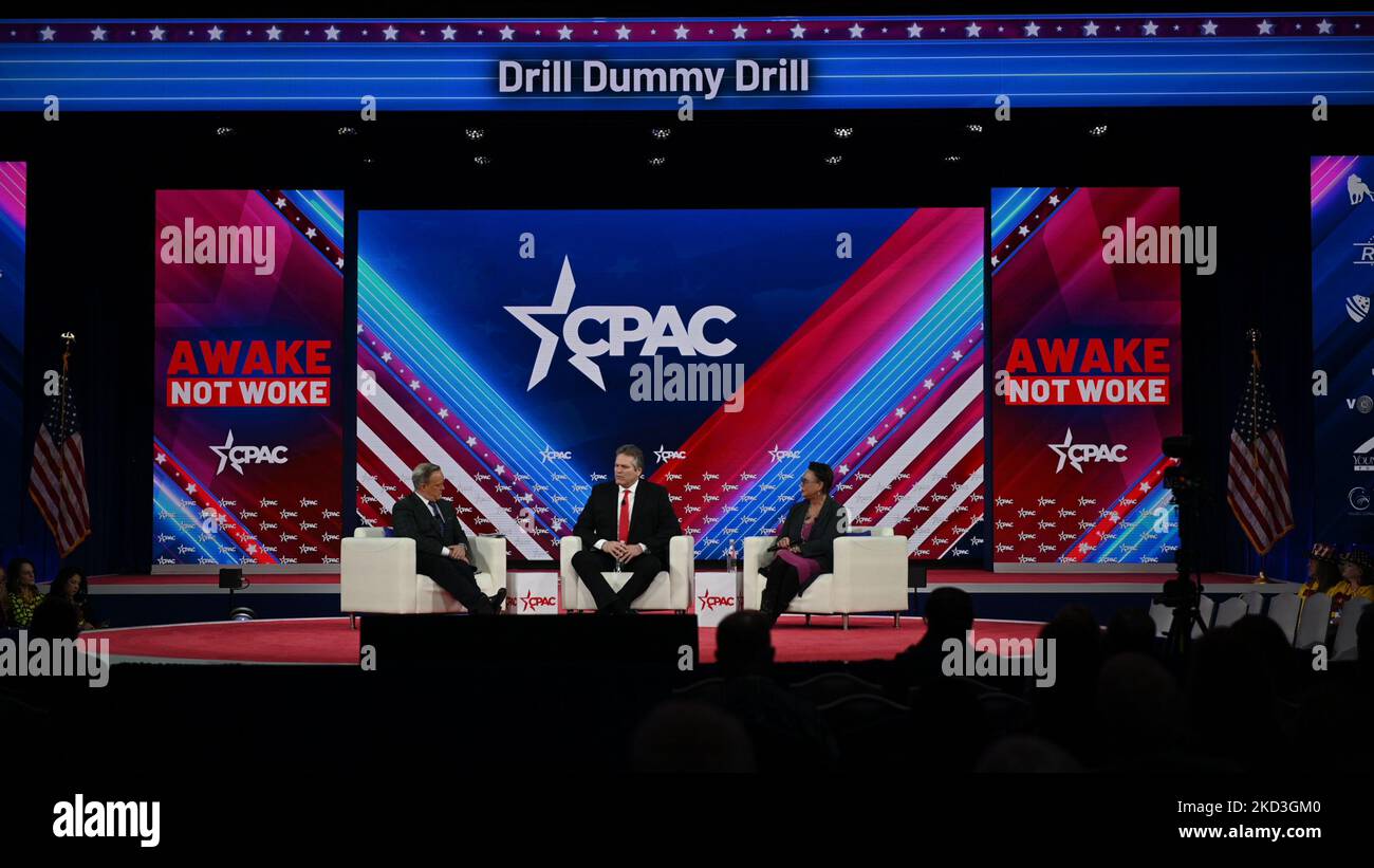 Sean Spicer, Mike Dunleavy, Harriet Hageman speak at the 2022 annual ...