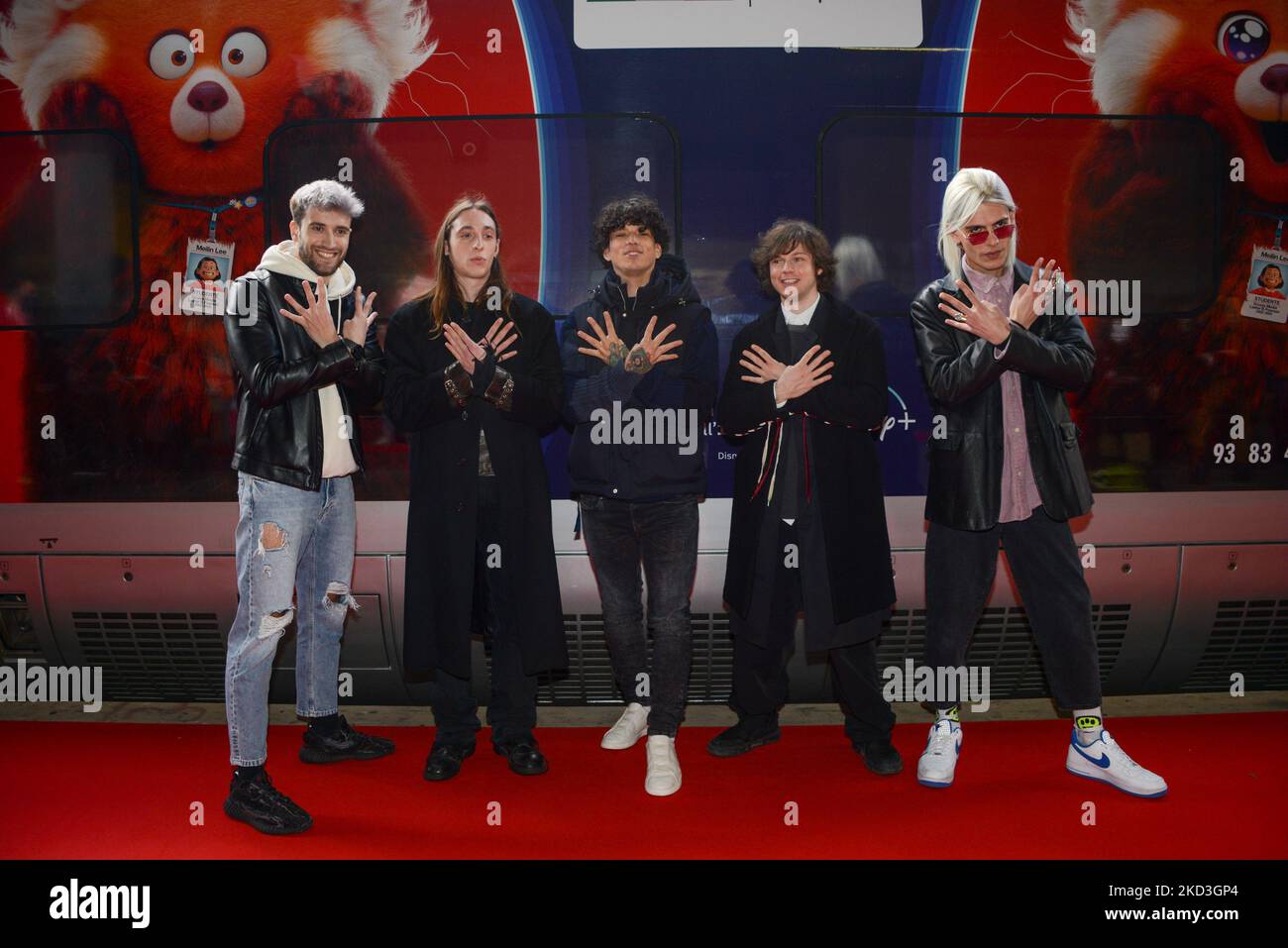 From left to right: Moonryde (Dario Ferracci), Michele Corvino (Karakaz ...