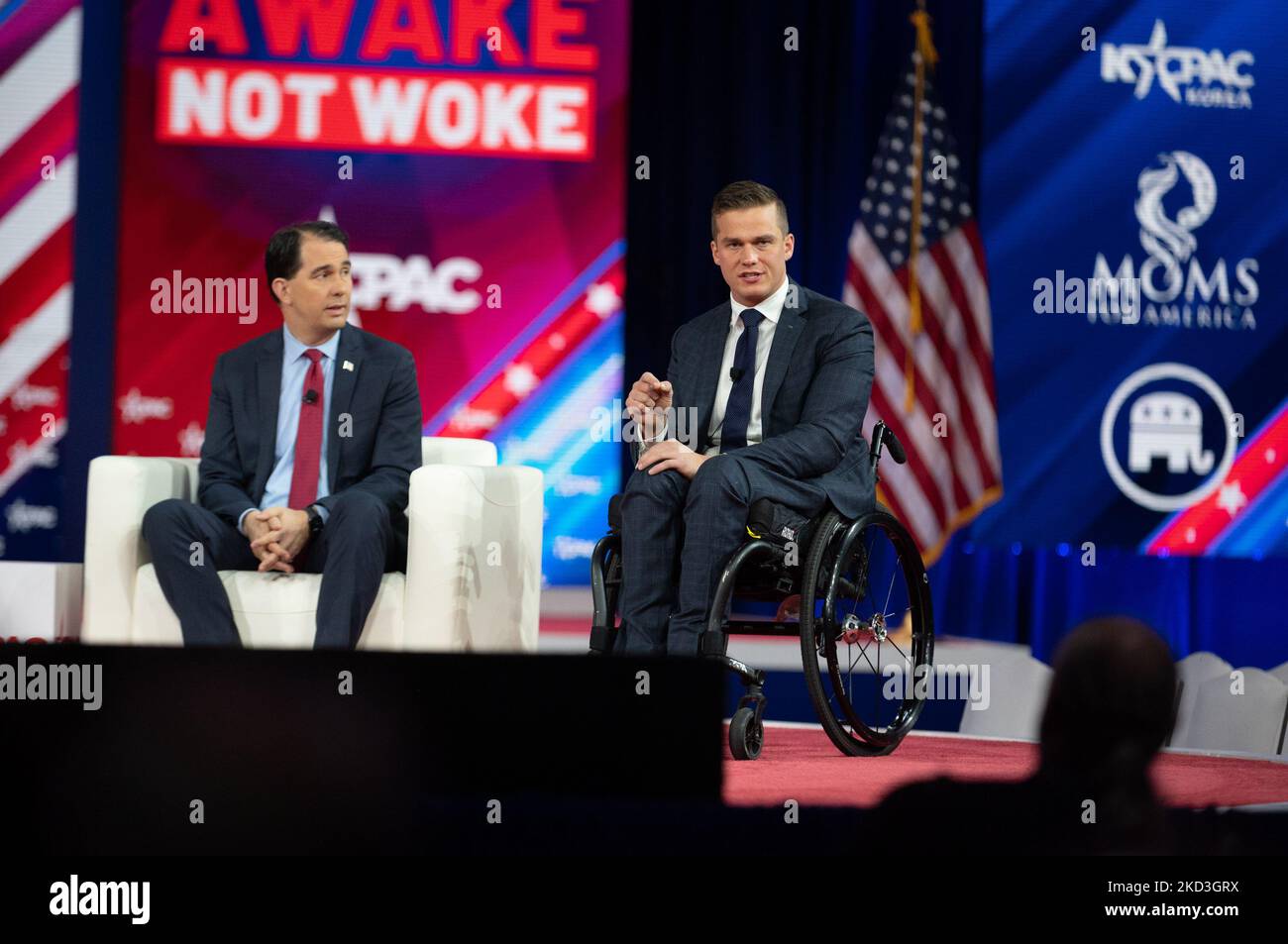 Mercedes Schlapp, Scott Walker, Madison Cawthorn speak at the 2022 ...