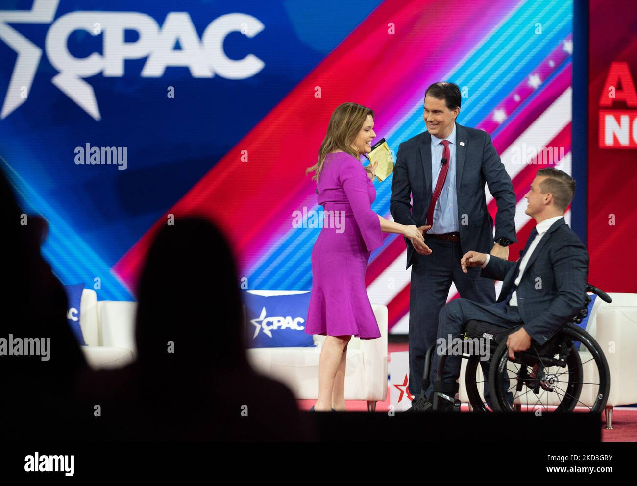 Mercedes Schlapp, Scott Walker, Madison Cawthorn speak at the 2022 ...