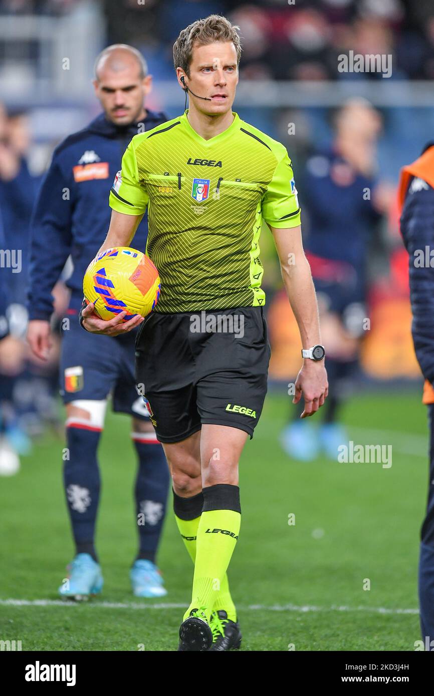The Referee of the match Daniele Chiffi to Padova during the italian ...