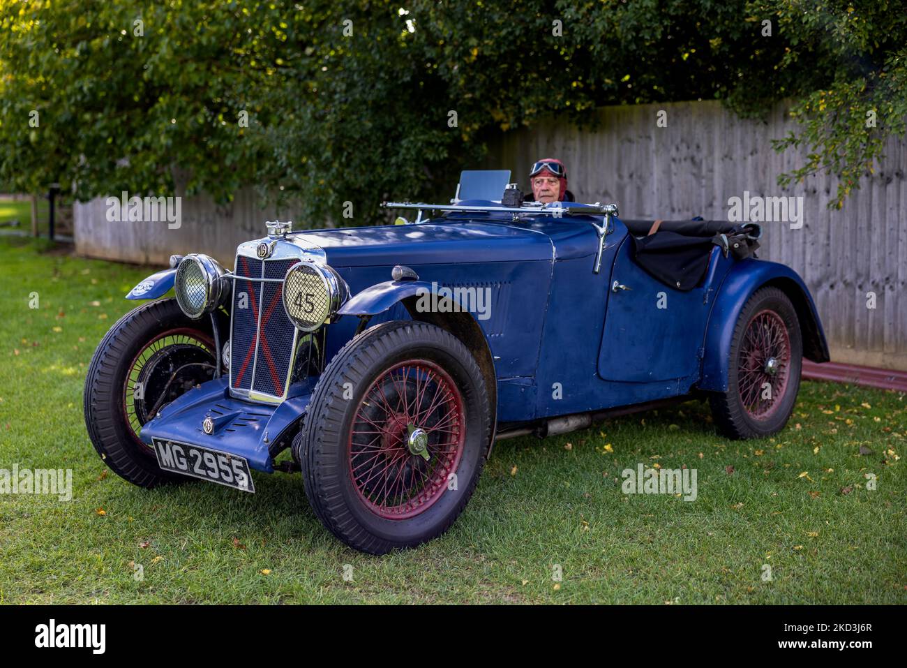 1933 MG Magnette K2 Sports ‘MG 2955’ on display at the Race Day Airshow ...
