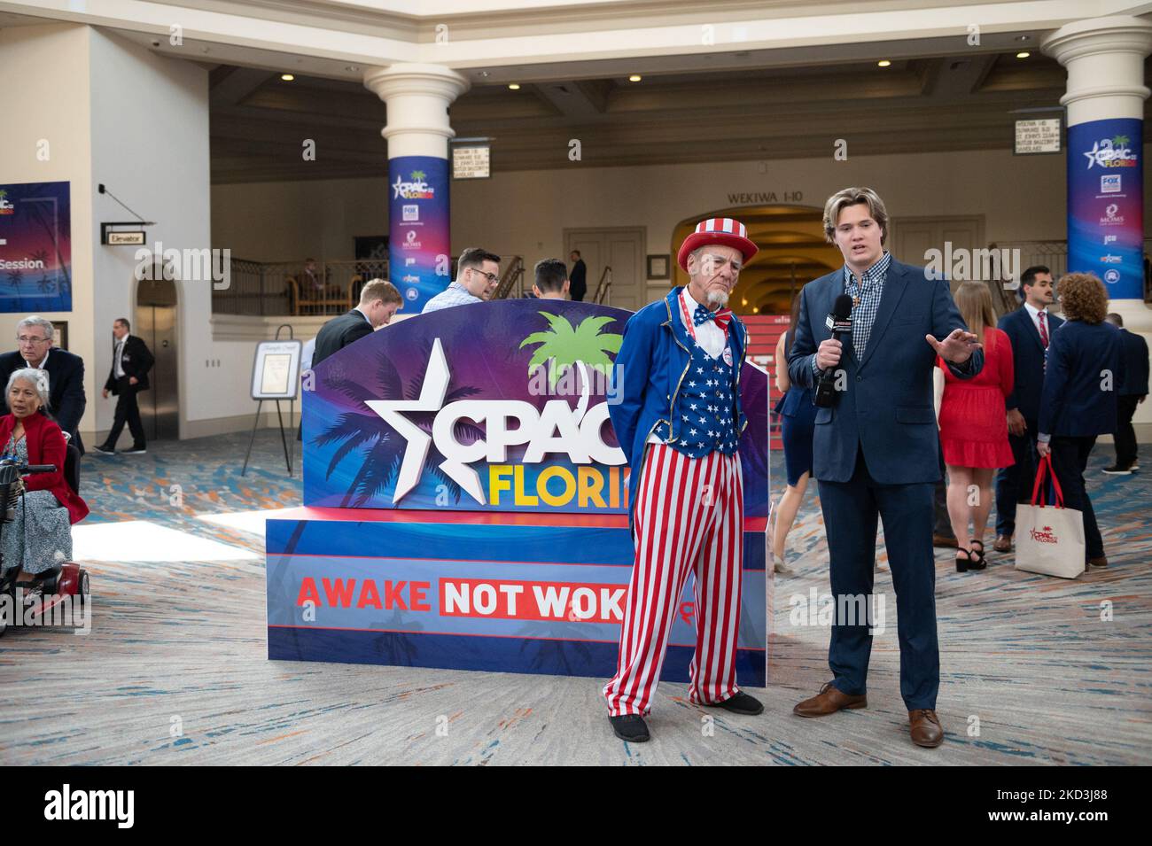 Conservative politicians and activists gather at the 2022 annual CPAC ...