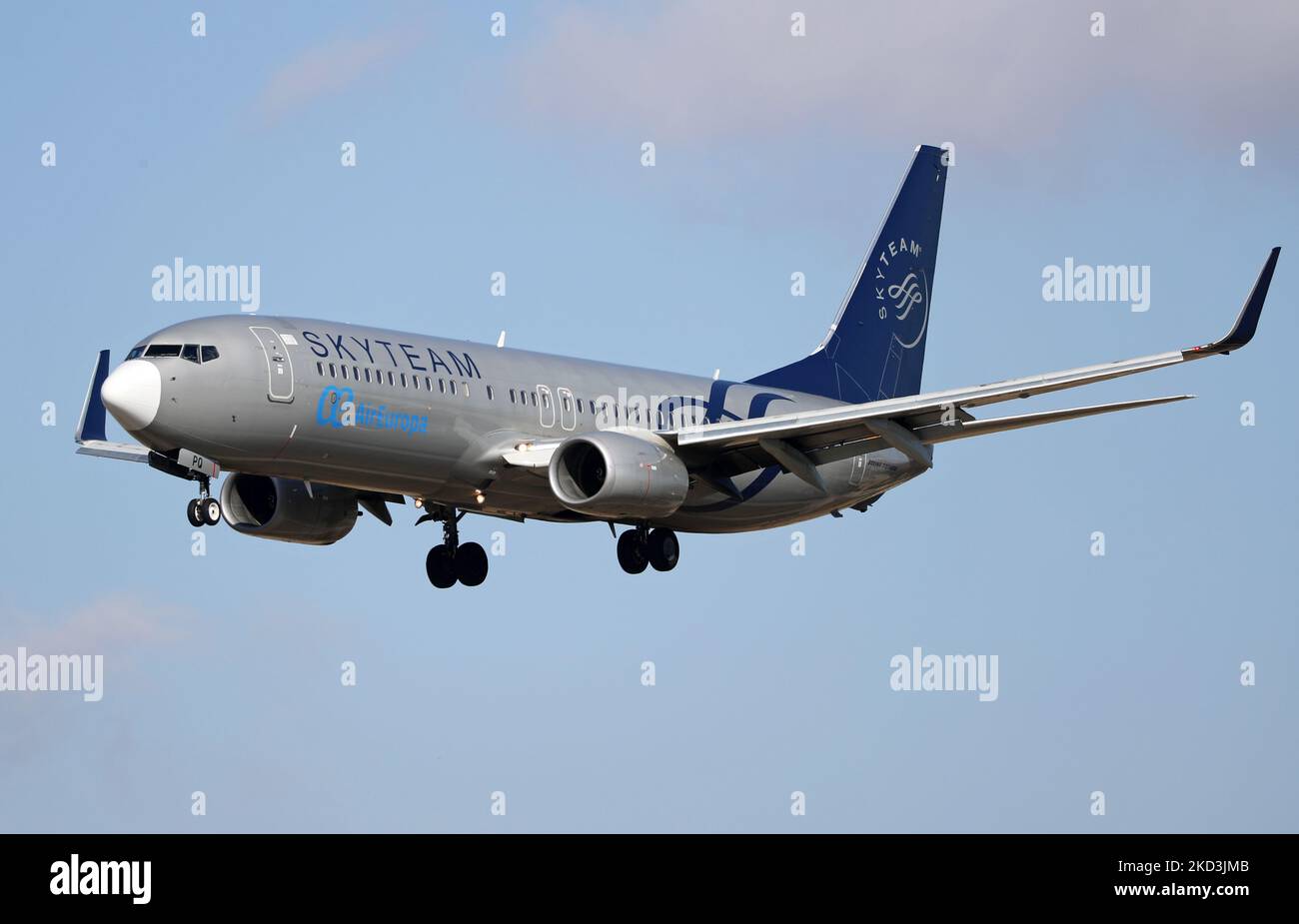 Boeing 737-85P, from Air Europa (SkyTeam Livery) company, getting ready ...