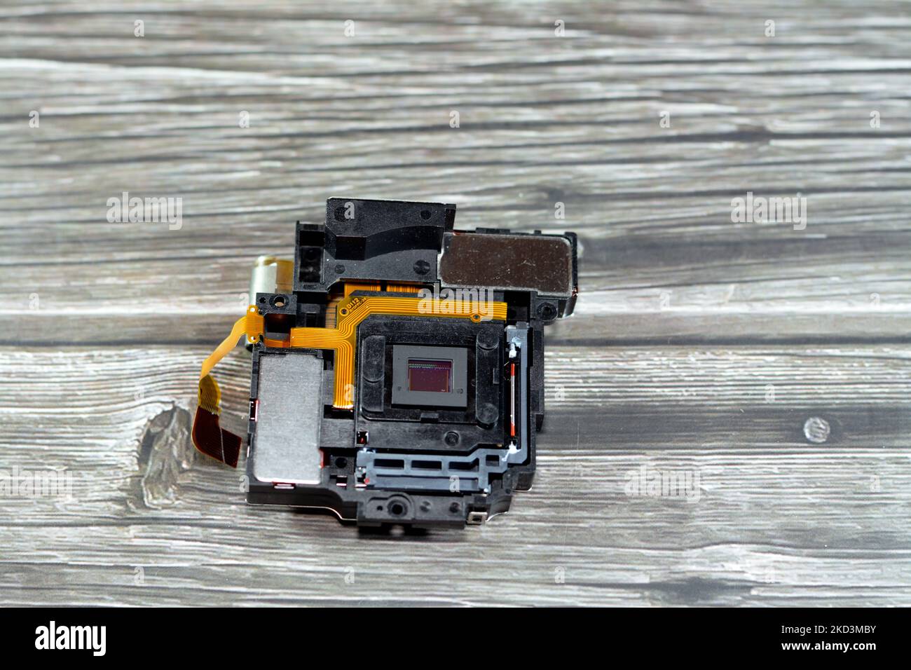 Cairo, Egypt, November 4 2022: The interior components of a compact ...