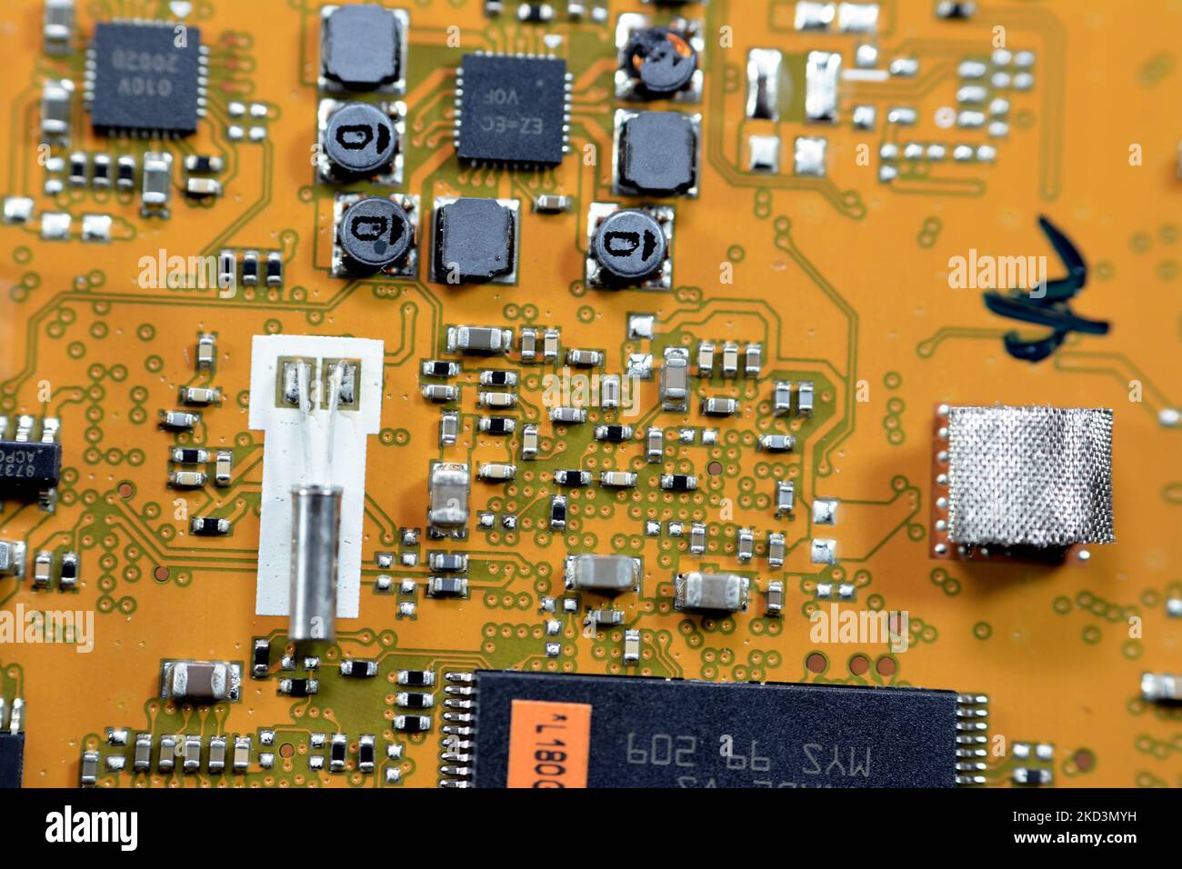 Cairo, Egypt, November 4 2022: The interior components of a compact ...